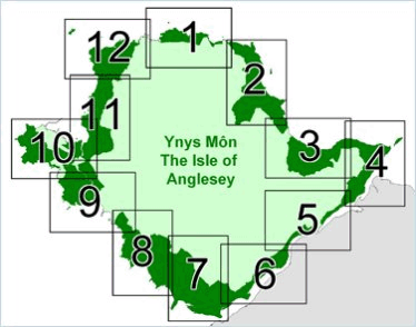 Map of the Anglesey AONB
