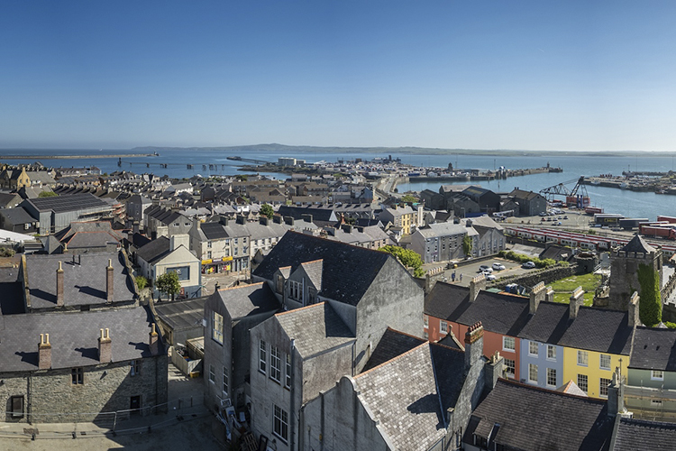Major work gets underway to revitalise Holyhead's historic main street
